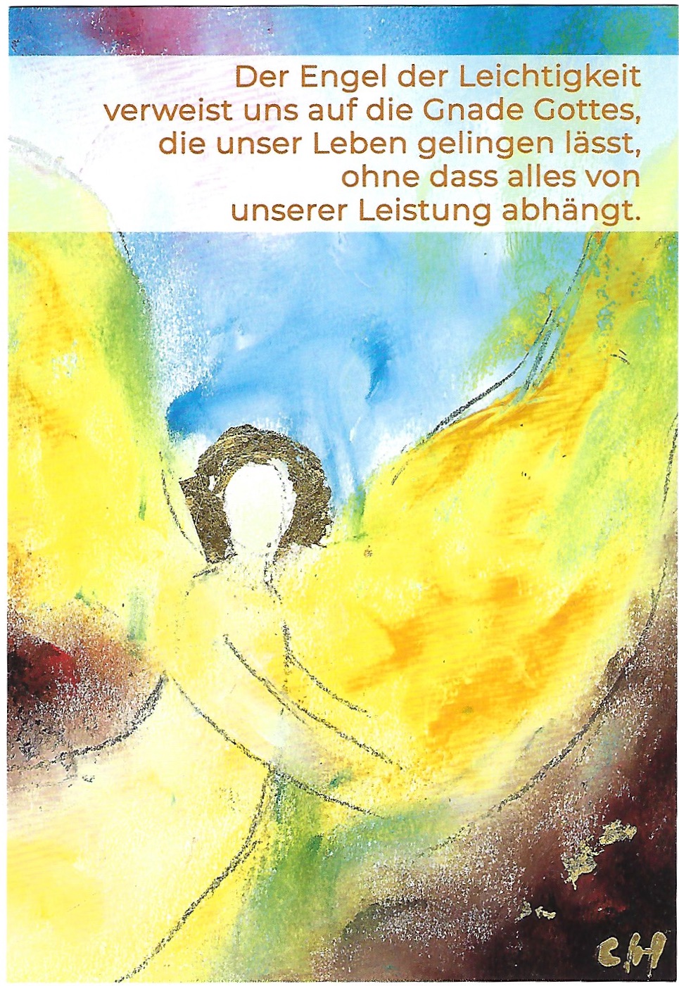 Engel der Leichtigkeit - Engelkarte - Anselm Grün › Hildegard Center